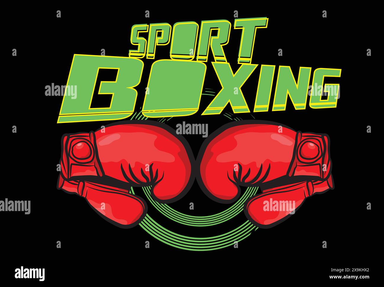 Boxing Glove Logo Fighting Gym, Sport & Fitness Stock Vector Image ...