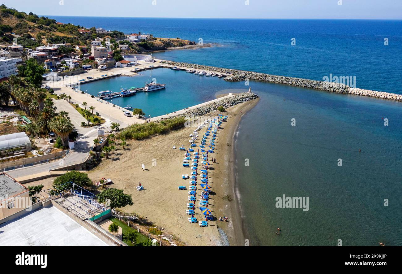Cyprus border aerial hi-res stock photography and images - Alamy