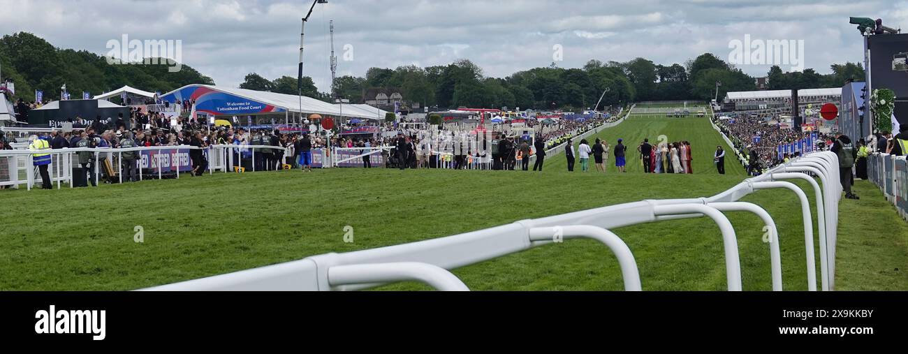 Epsom, Surrey, UK. 1st June, 2024. The colourful Choir sing the ...