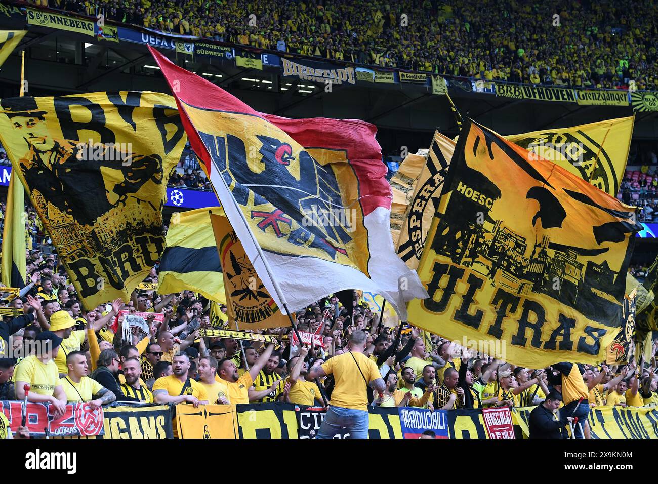 London, Germany. 01st June, 2024. Fussball Champions League Finale ...