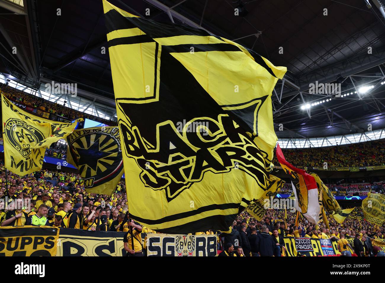 Wembley Stadium, London, UK. 1st June, 2024. UEFA Champions League ...