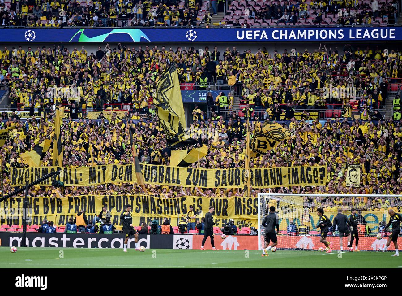 London, UK. 01st June, 2024. Soccer: Champions League, Borussia ...