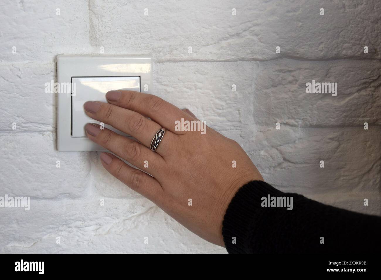 Wall mounted push button hi-res stock photography and images - Alamy