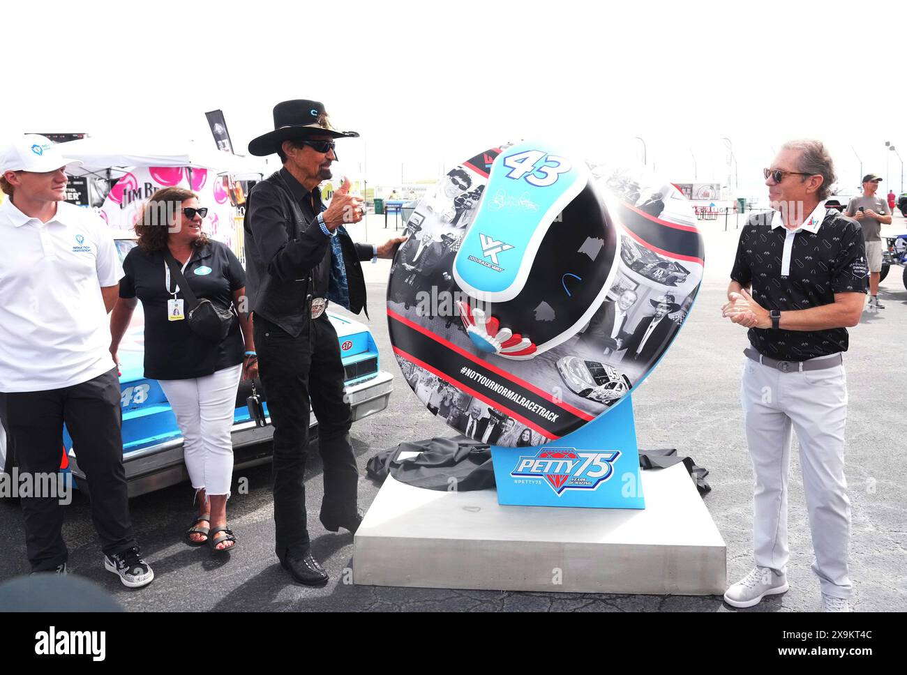 Madison, United States. 05th June, 2024. Curtis Francois (R) Owner ...