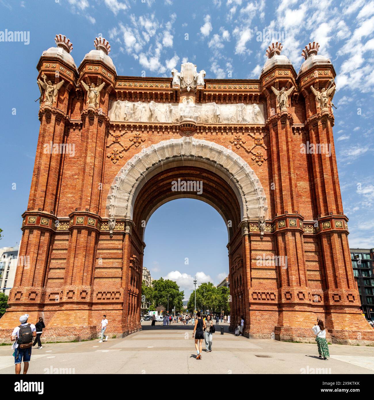 The Arc de Triomf, Barcelona, Catalonia, Spain, Europe Stock Photo - Alamy
