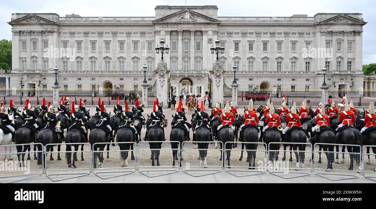 London, UK. 1st June, 2024. The Major General’s Review of the Trooping ...