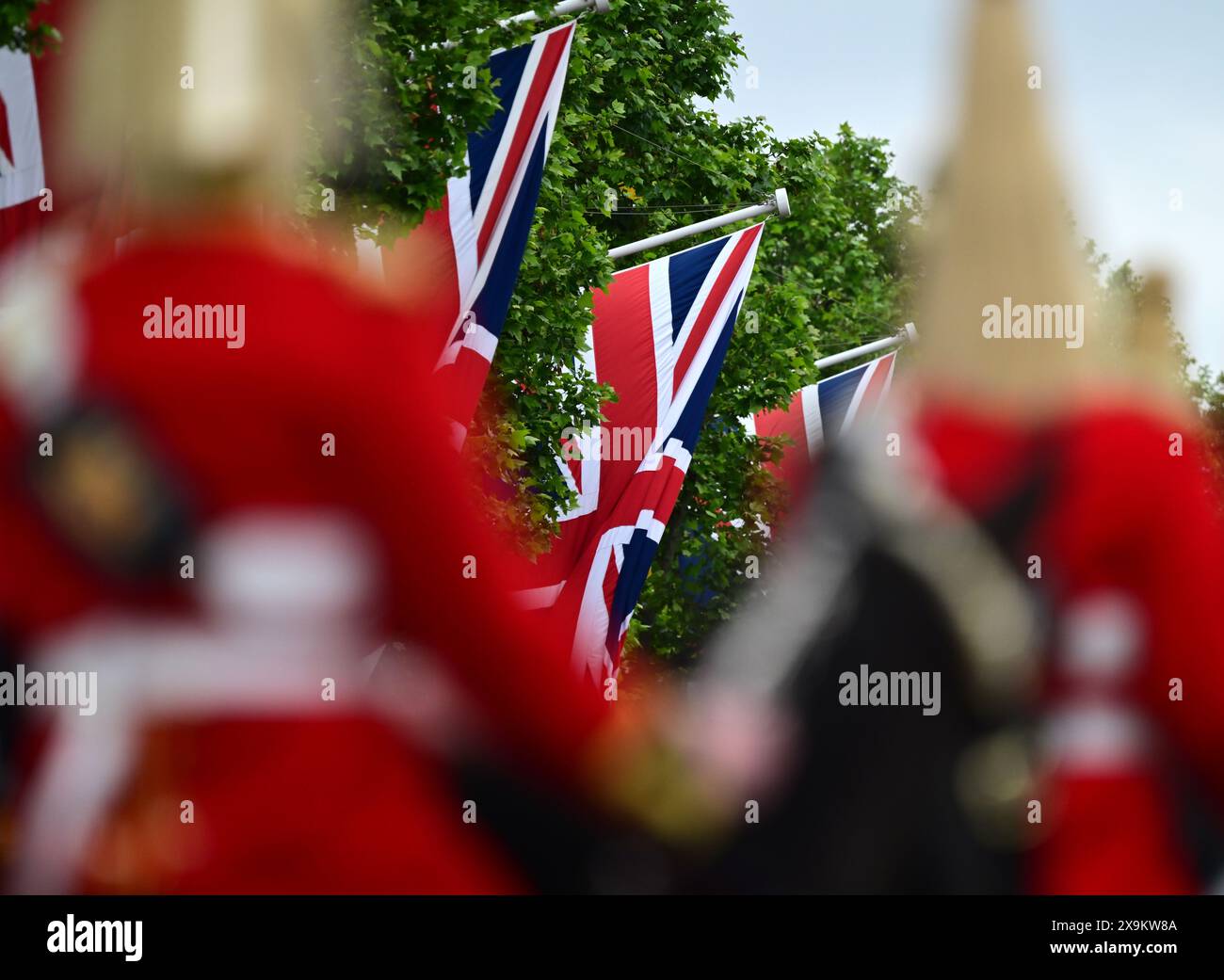 London, UK. 1st June, 2024. The Major General’s Review of the Trooping ...