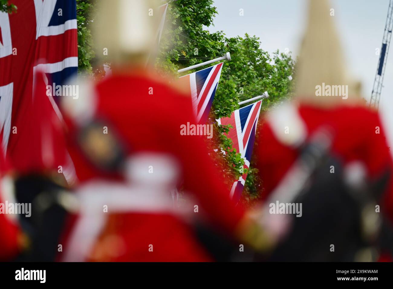 London, UK. 1st June, 2024. The Major General’s Review of the Trooping ...