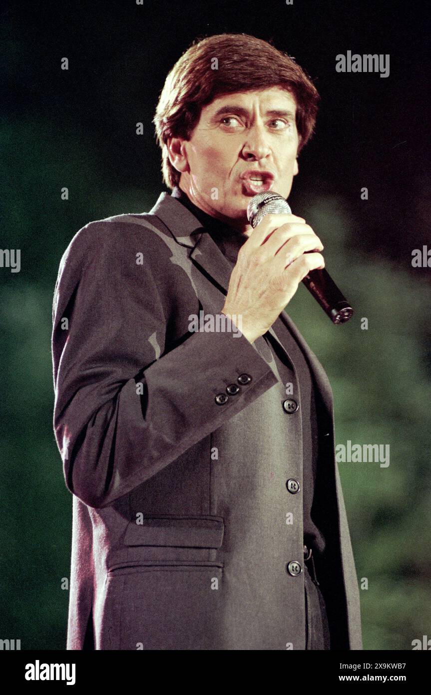 San Marino Italy 28/05/1996: Gianni Morandi,famous Italian singer ...