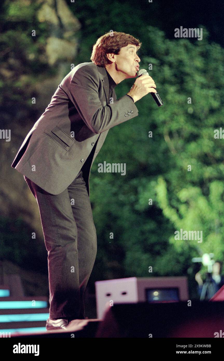 San Marino Italy 28/05/1996: Gianni Morandi,famous Italian singer ...