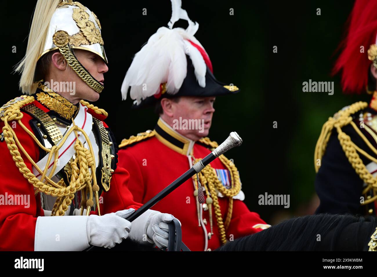 London, UK. 1st June, 2024. The Major General’s Review of the Trooping ...