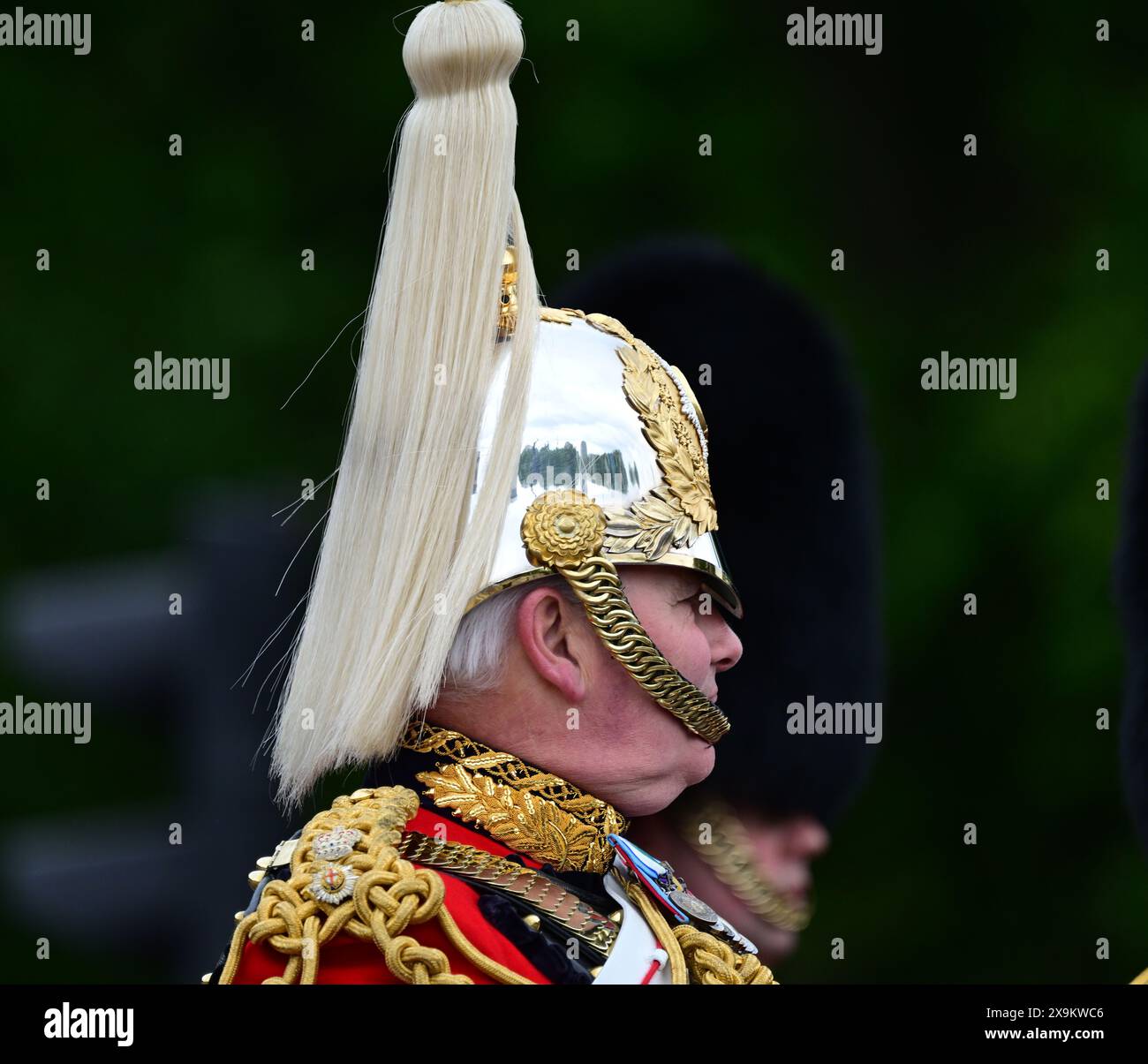 London, UK. 1st June, 2024. The Major General’s Review of the Trooping ...