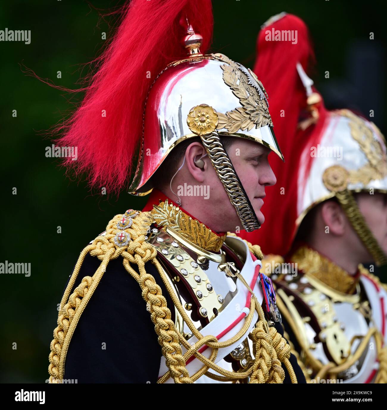London, UK. 1st June, 2024. The Major General’s Review of the Trooping ...