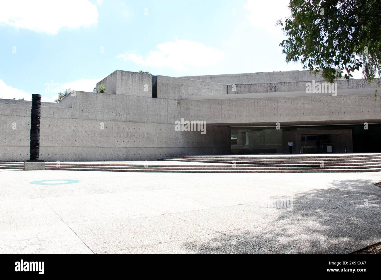 Mexico City, Mexico - Aug 2 2023: The Rufino Tamayo Museum inside the ...