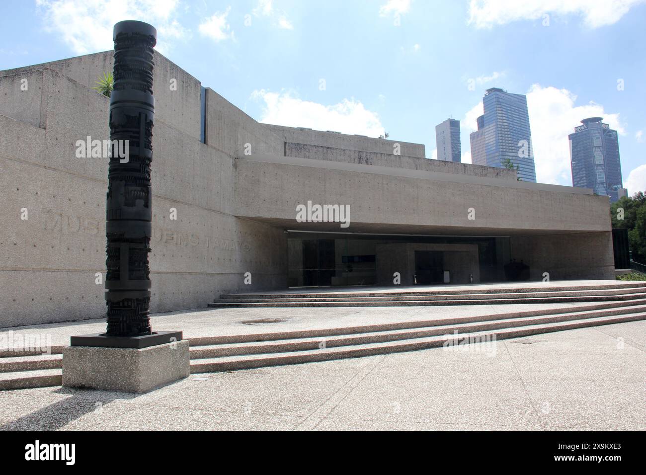 Mexico City, Mexico - Aug 2 2023: The Rufino Tamayo Museum inside the ...
