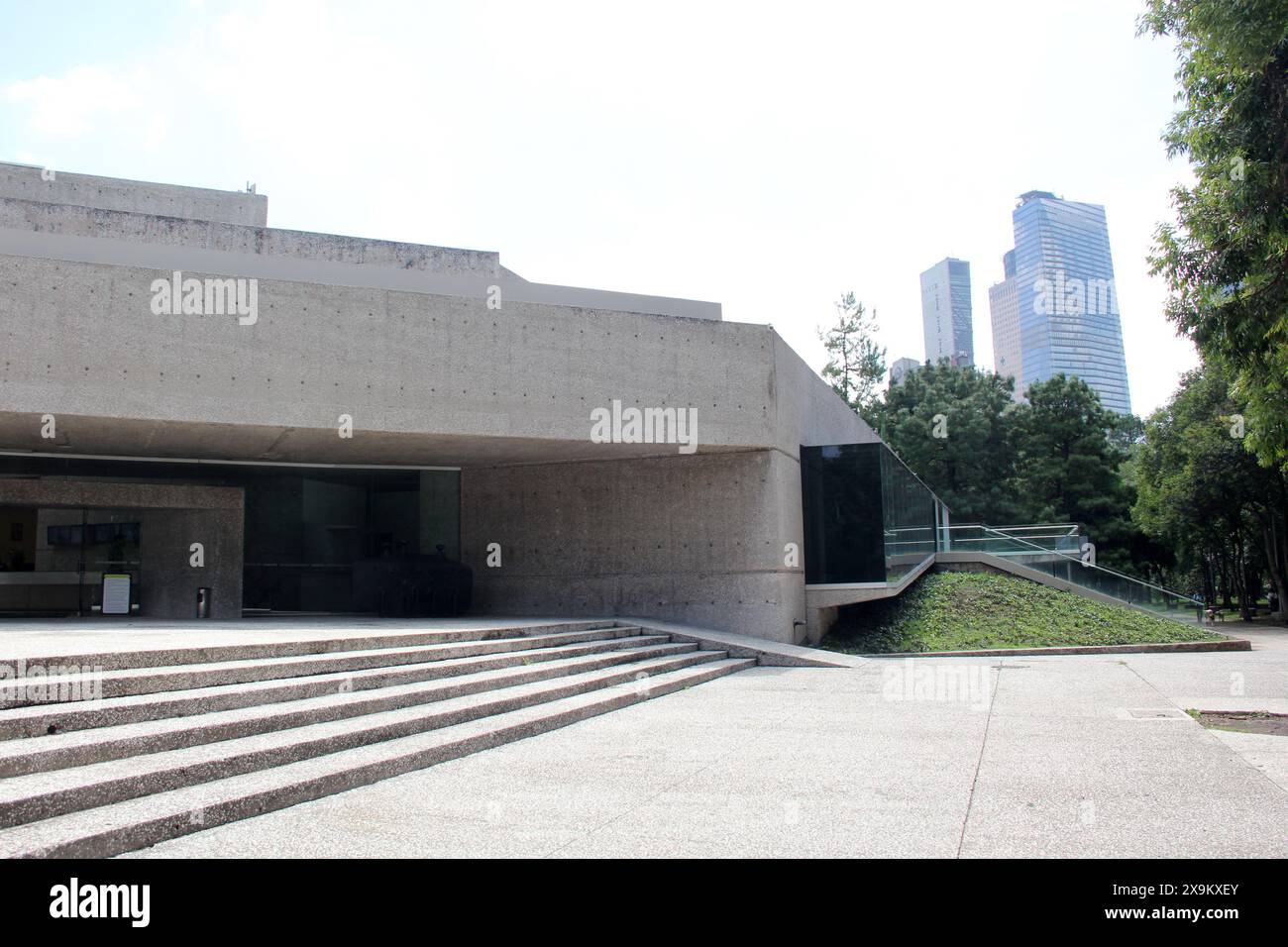 Mexico City, Mexico - Aug 2 2023: The Rufino Tamayo Museum inside the ...