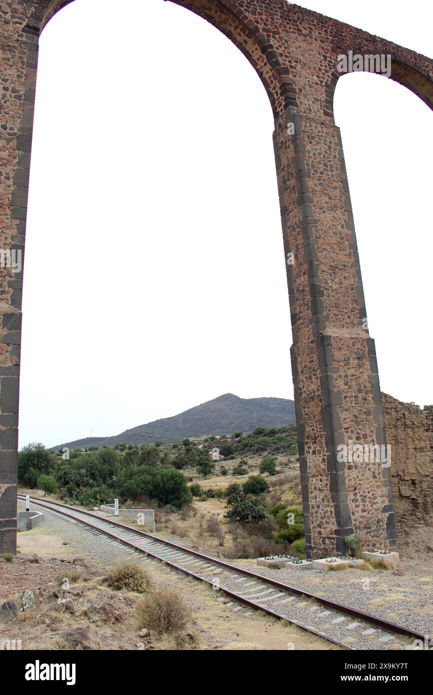 The Padre Tembleque Aqueduct in Zempoala, Hidalgo Mexico is a UNESCO ...