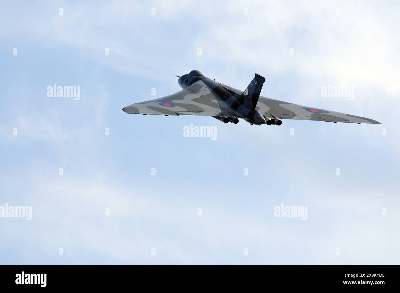 Vulcan XH 558 at Weston Air Show, 2015 Stock Photo - Alamy