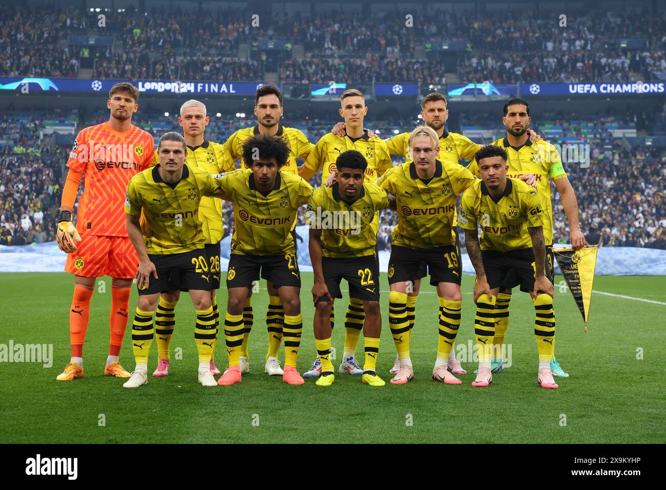 Wembley Stadium, London, UK. 1st June, 2024. UEFA Champions League ...