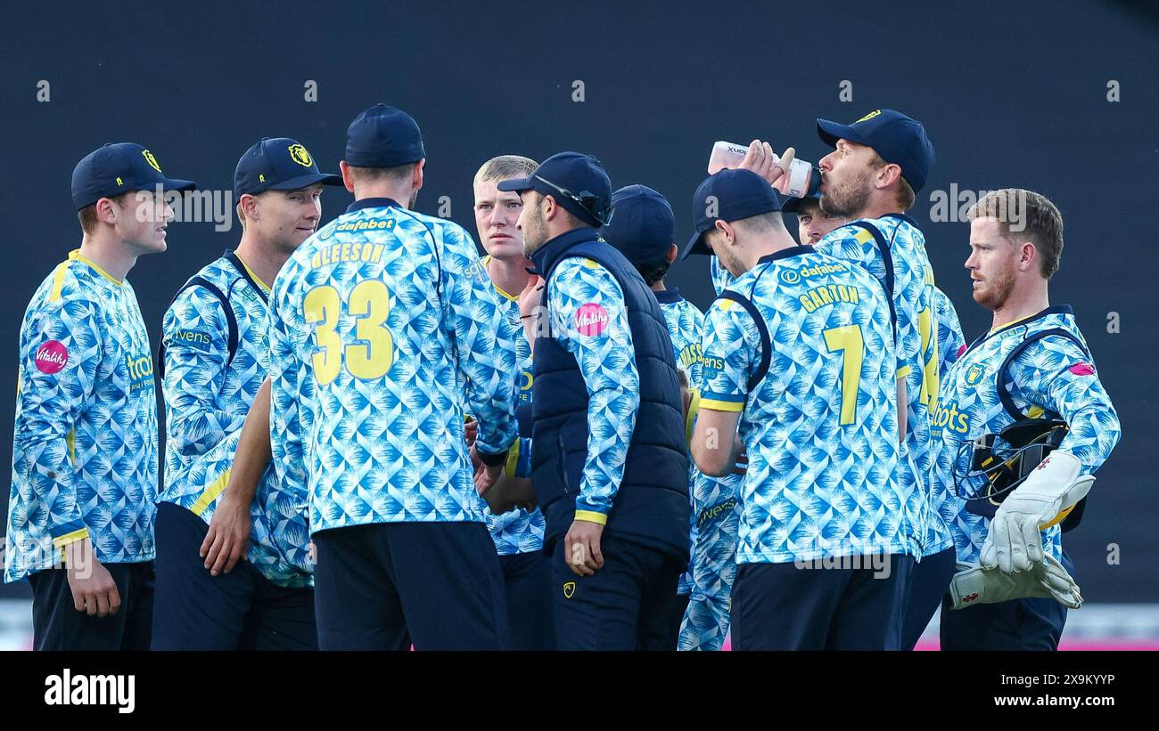 Birmingham, UK. 01st June, 2024. Dan Mousley I(centre facing camera ...
