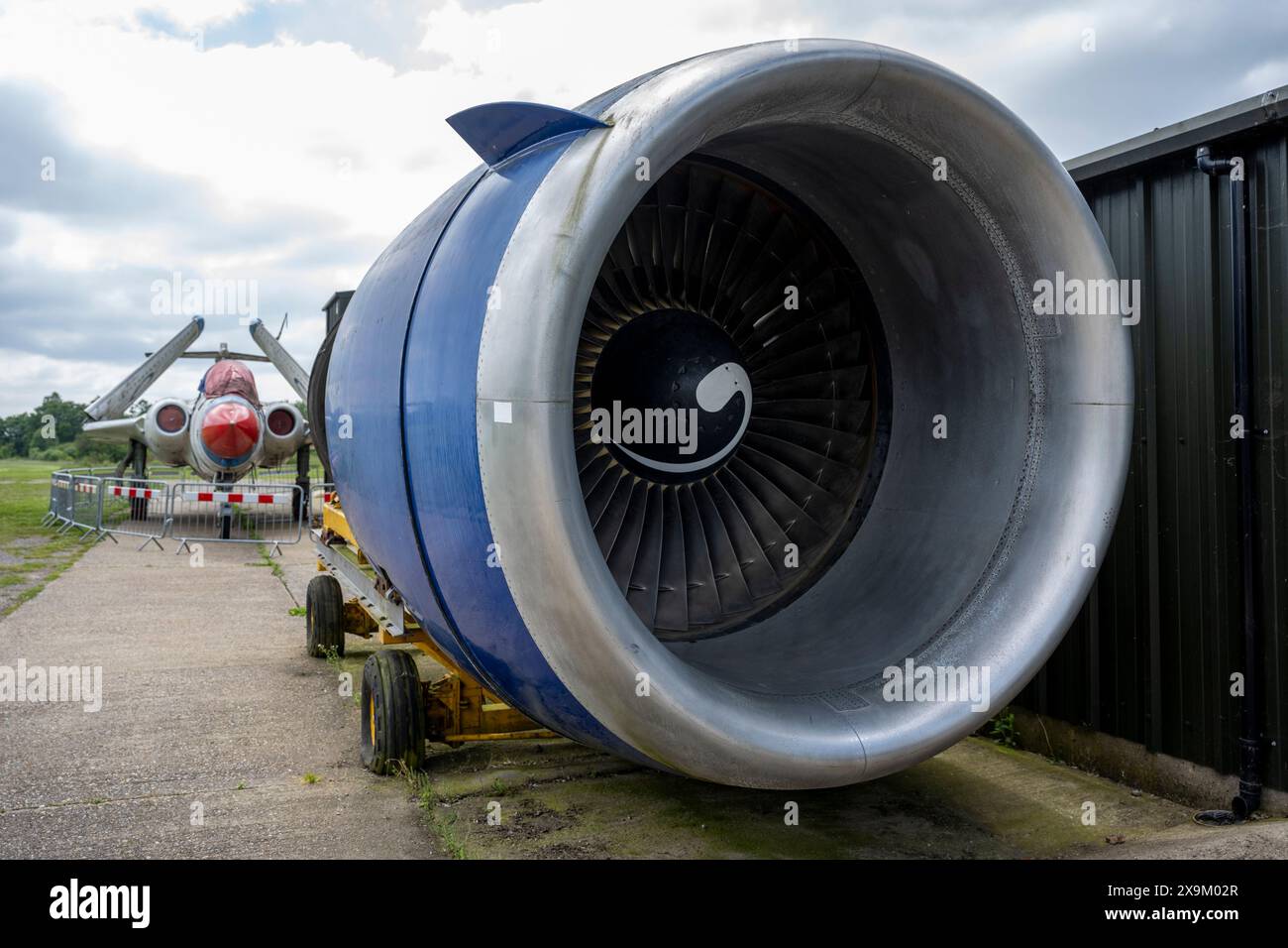 Charlwood, UK. 1 June 2024. A Blackburn Buccaneer S1 is seen in the ...