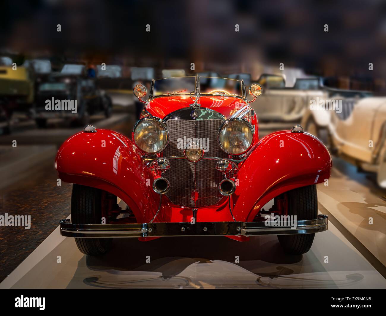 Mercedes Benz 500 K Spezial Roadster (1936). Mercedes Benz Museum ...