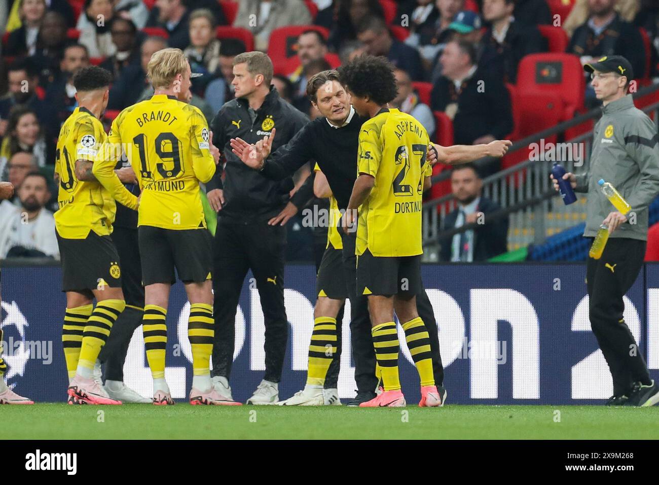 London, UK. 01st June, 2024. Borussia Dortmund Manager Edin Terzic ...