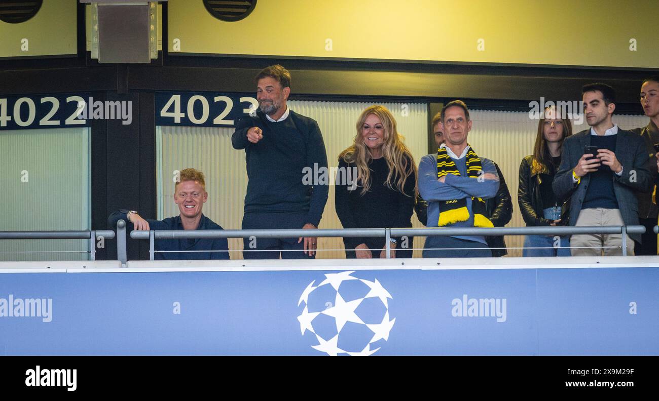 London, England. 01st Jun 2024. Jürgen Klopp mit Frau Ulla und Familie ...