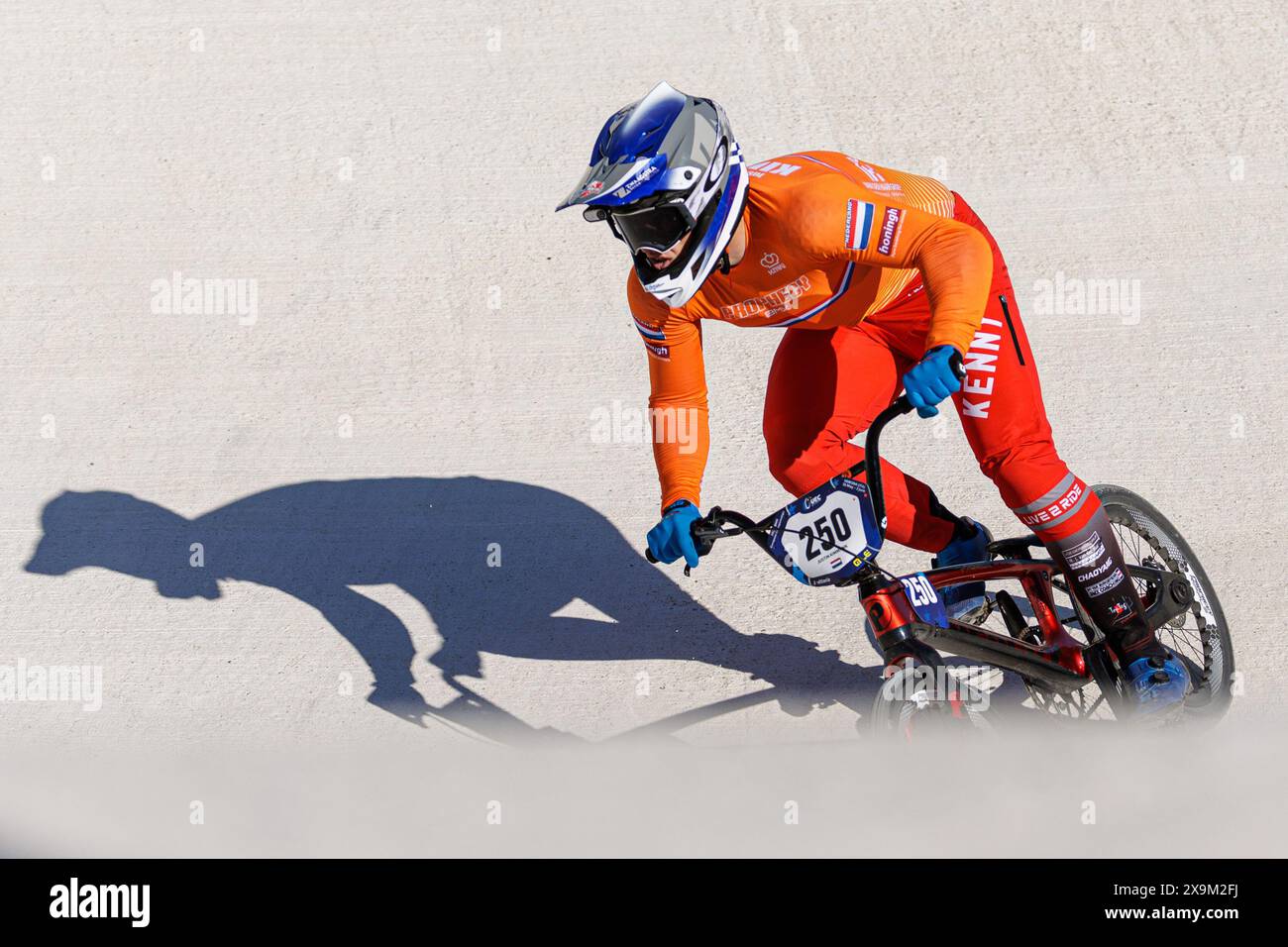 VERONA, ITALY - JUNE 1: Justin Kimmann of The Netherlands competing ...