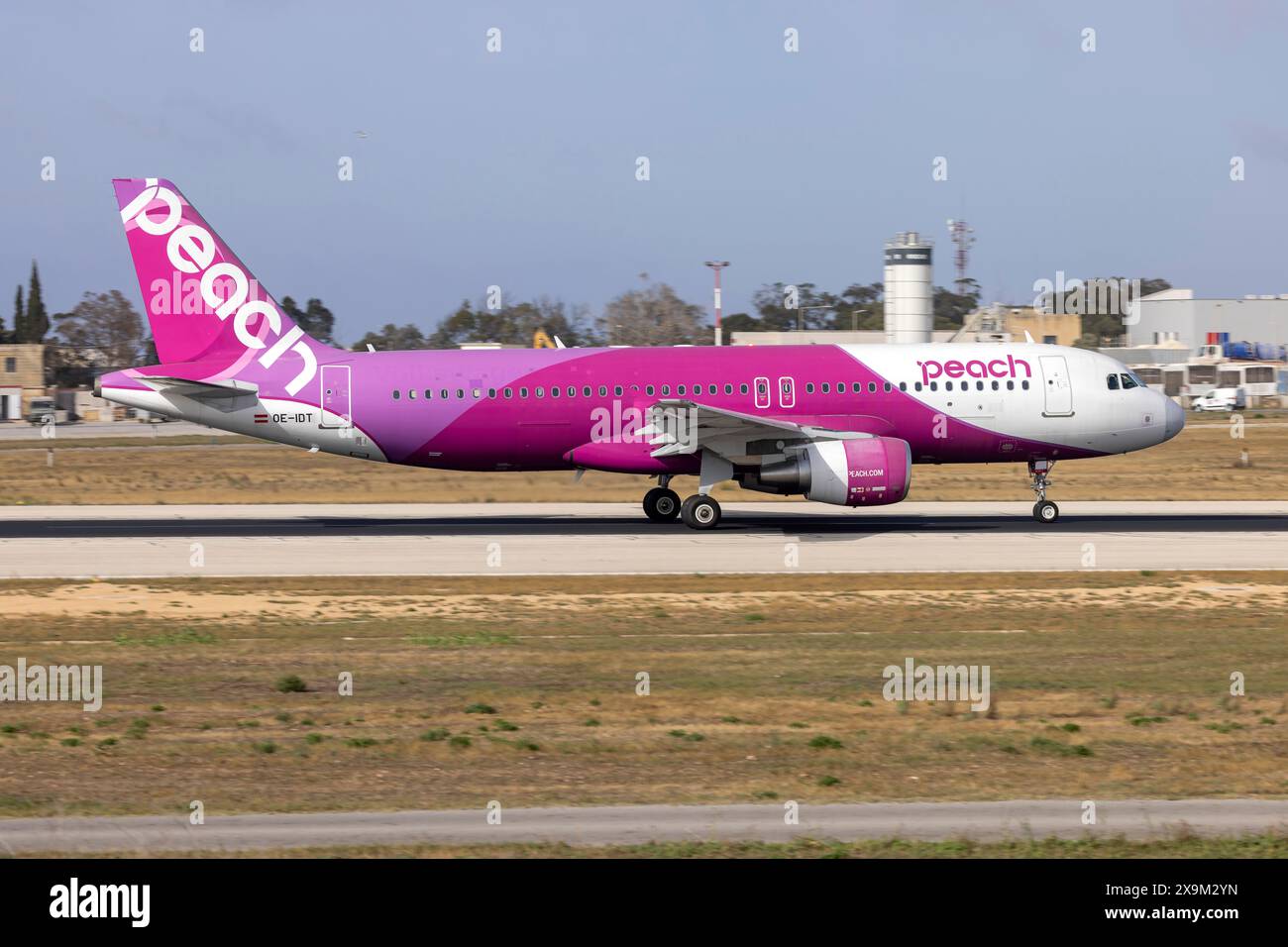 Airbus A320-232 (REG: OE-IDT) in Peach Aviation colors but now ...