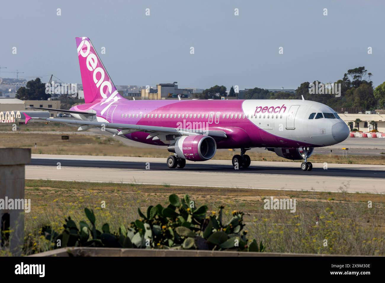 Airbus A320-232 (REG: OE-IDT) in Peach Aviation colors but now ...