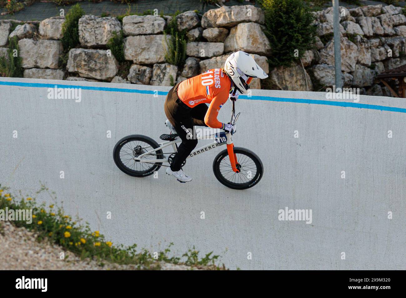 VERONA, ITALY - JUNE 1: Laura Smulders of The Netherlands competing ...