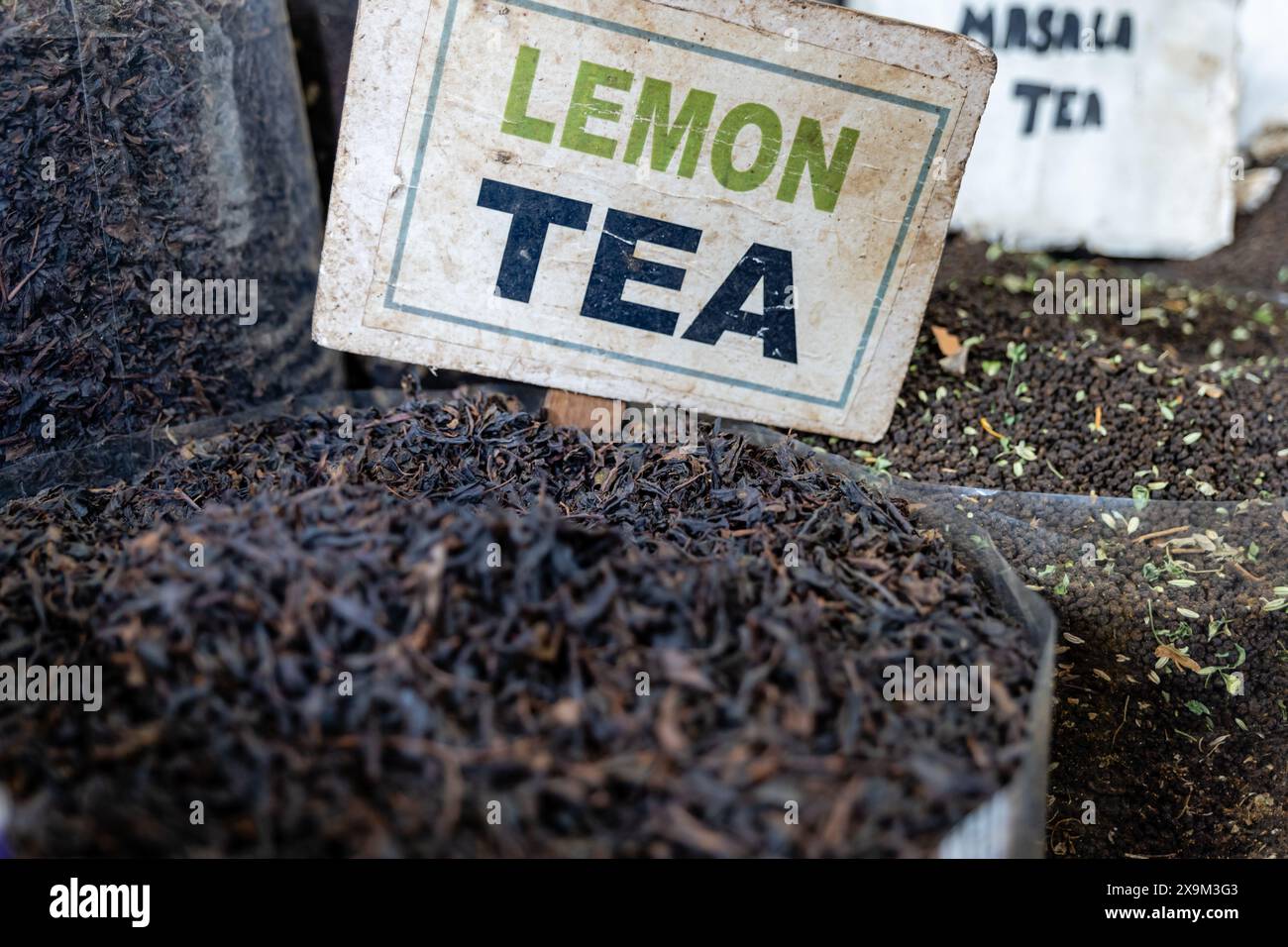 Experience the art of tea-making with sun-dried lemon tea leaves. A ...