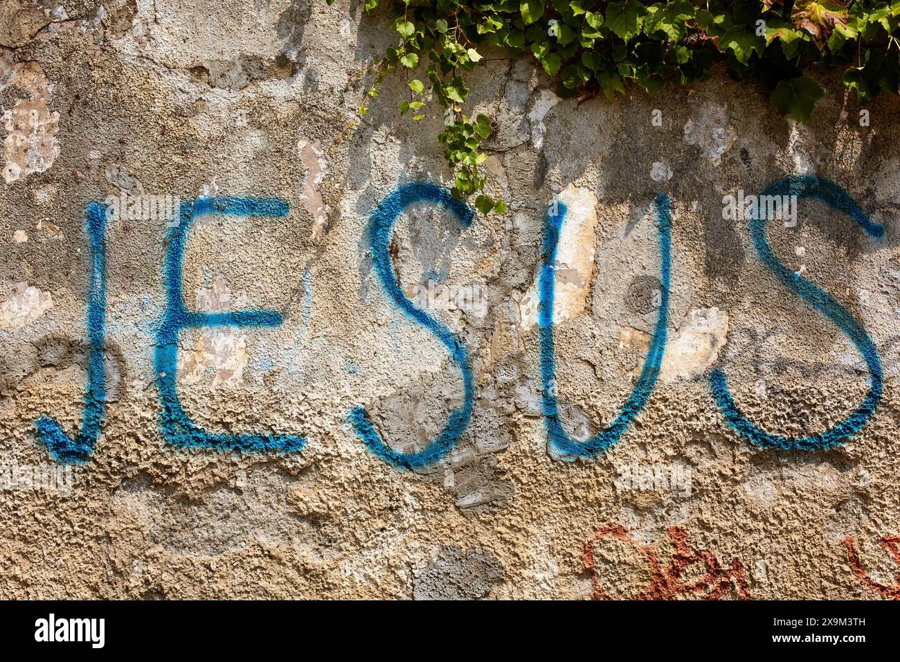 Jesus graffiti hi-res stock photography and images - Alamy