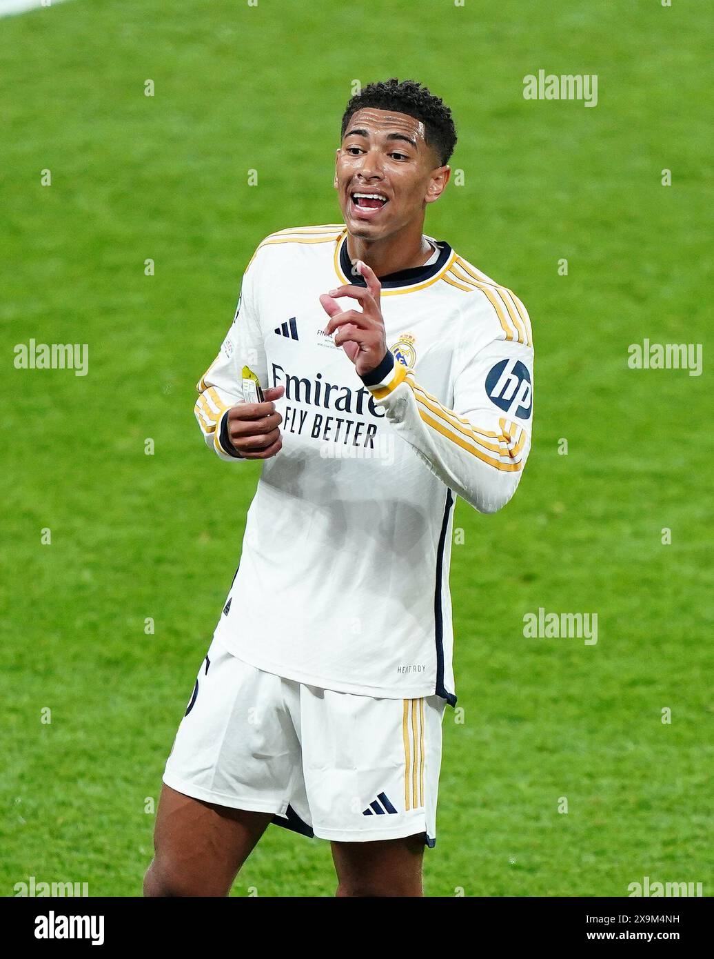 Real Madrid's Jude Bellingham during the UEFA Champions League final at ...