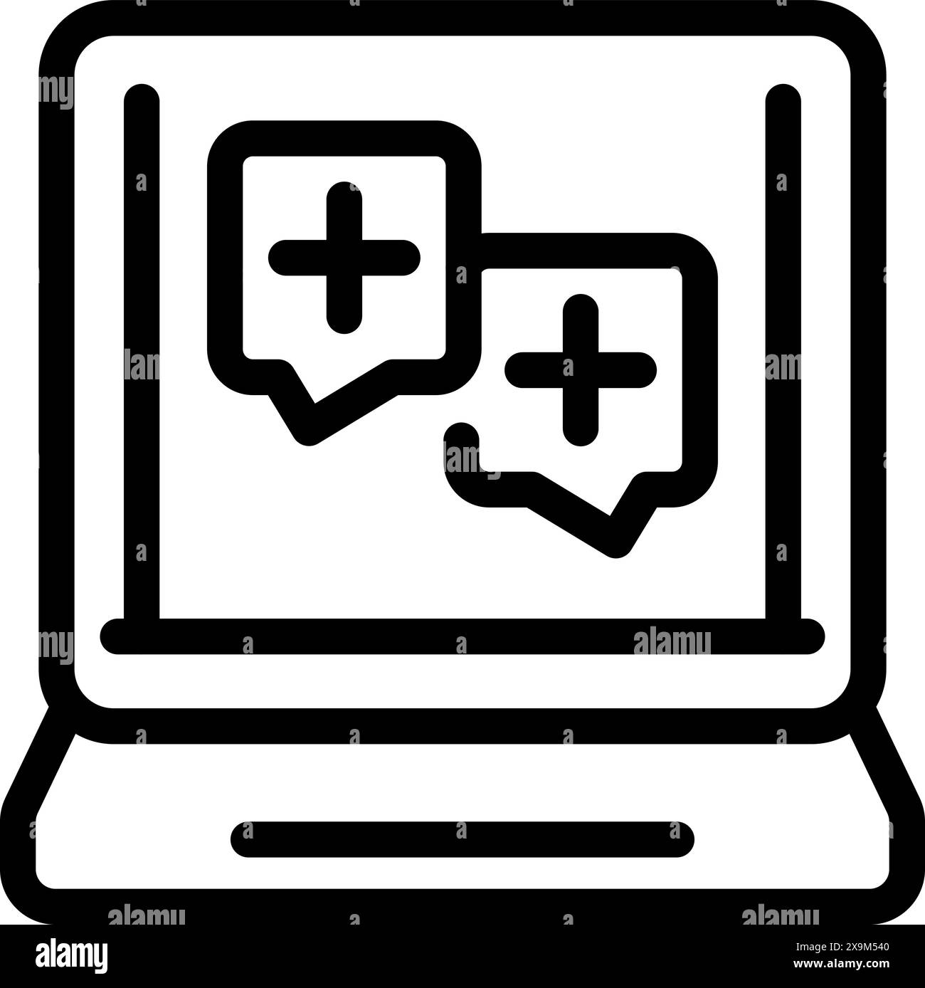 Electronic medical advice Black and White Stock Photos & Images - Alamy