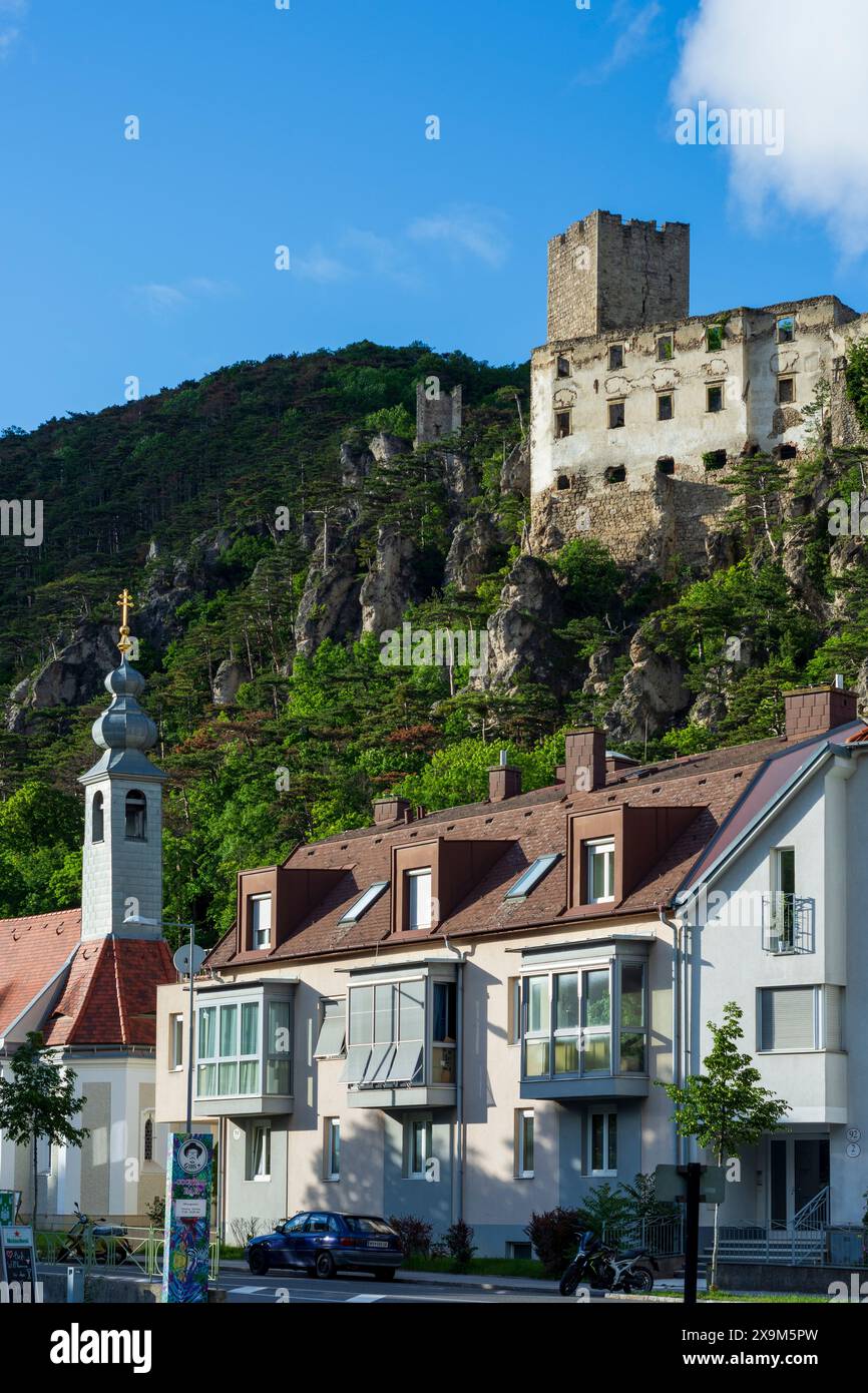 Baden: church St. Helena, Rauhenstein Castle in Wienerwald, Vienna ...