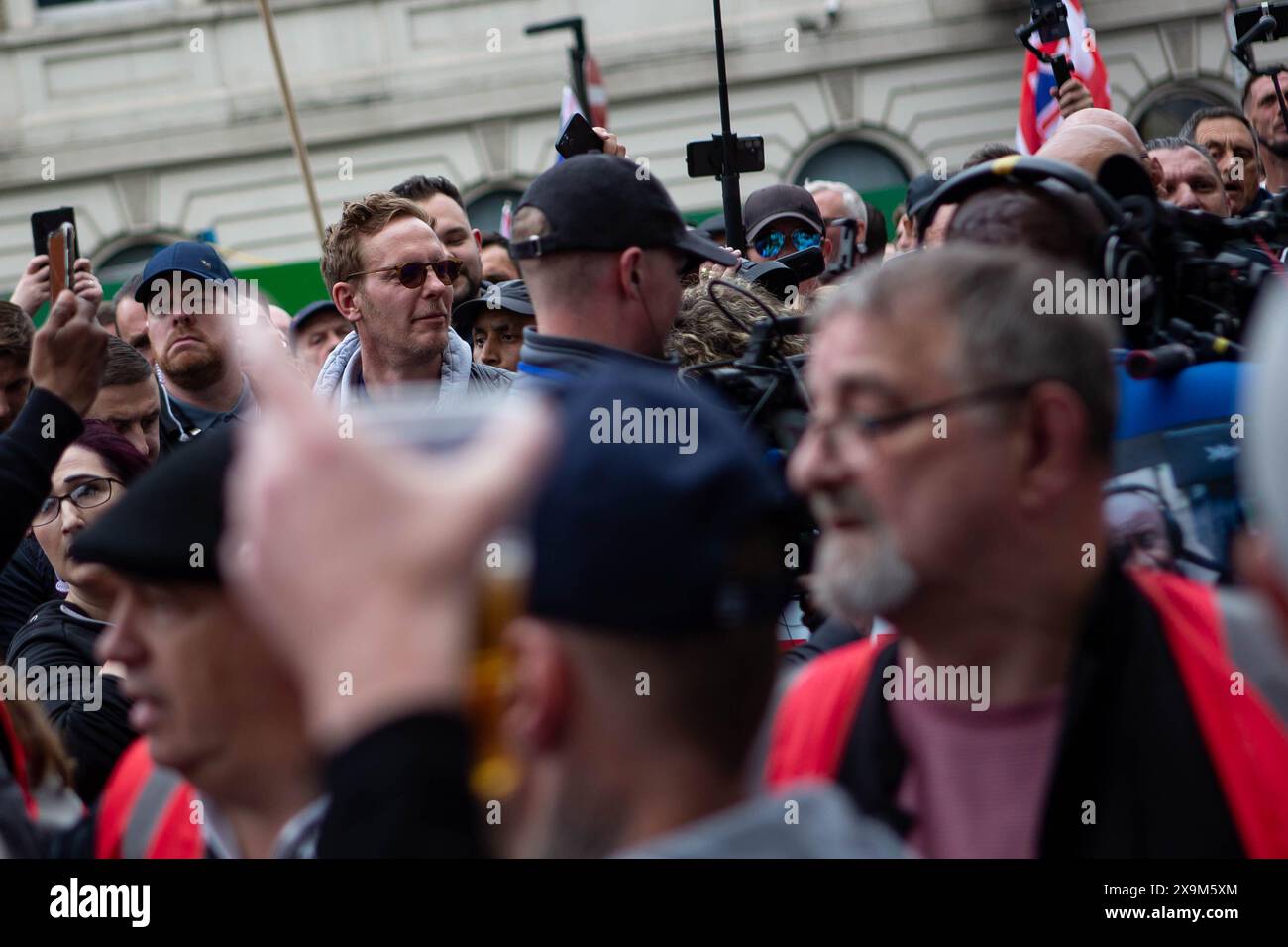 London, UK. 01st June, 2024. Actor Laurence Fox joins thousands of ...