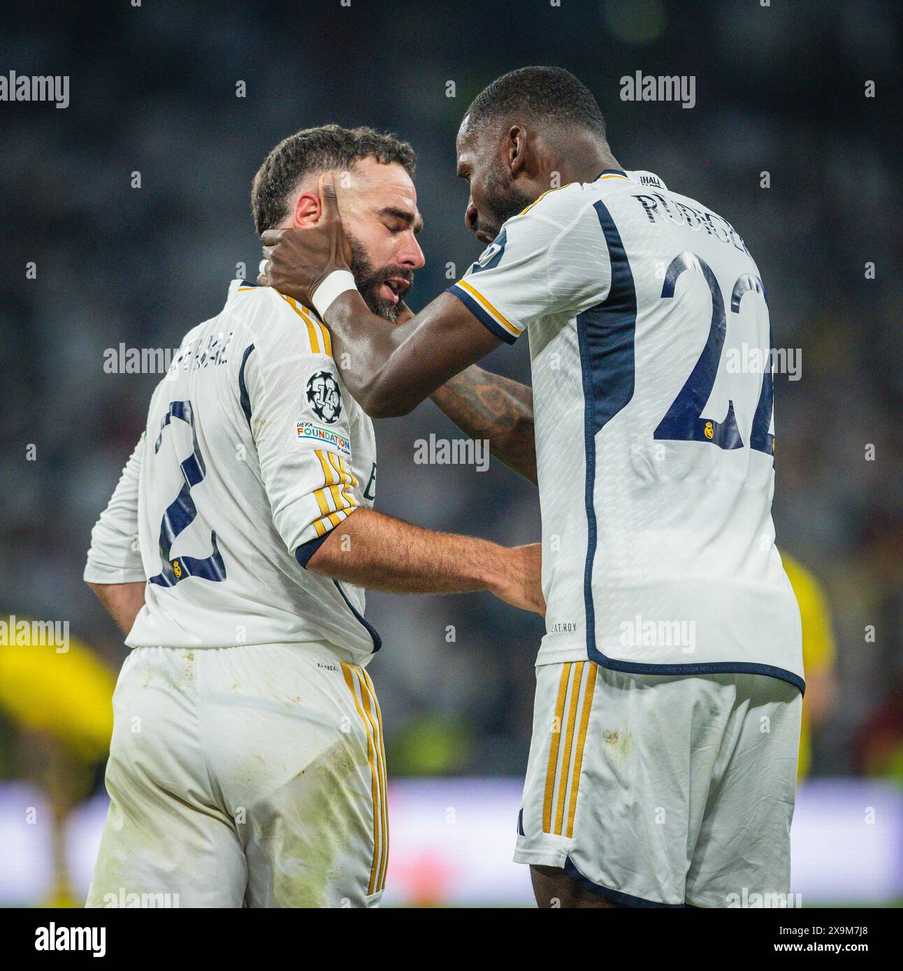 London, England. 01st Jun 2024. Goal celebration Dani Carvajal (Real ...
