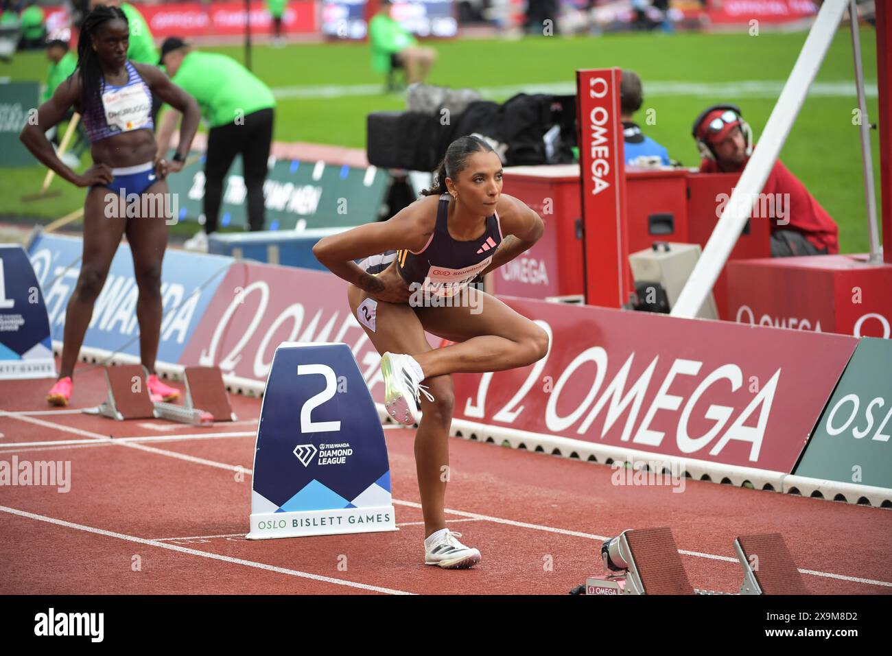 Laviai Nielsen of Great Britain competing in the women’s 400m at the ...