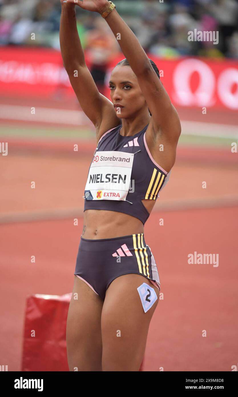 Laviai Nielsen of Great Britain competing in the women’s 400m at the ...