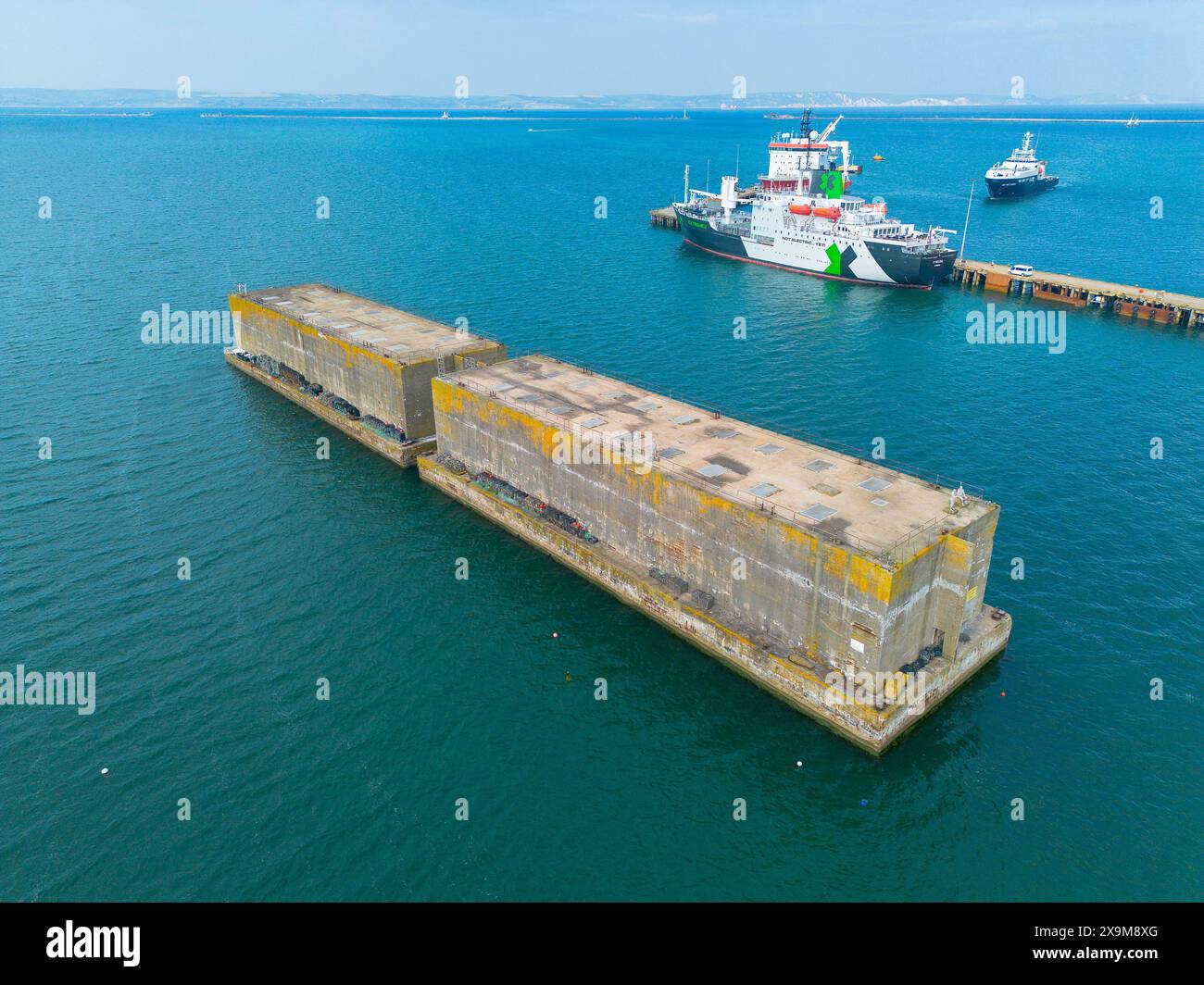 Castletown, Portland, Dorset, UK. 1st June 2024. D-Day 80 anniversary ...