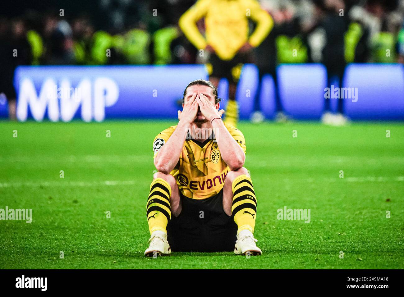 London, UK. 01st June, 2024. Marcel Sabitzer (Borussia Dortmund, #20 ...