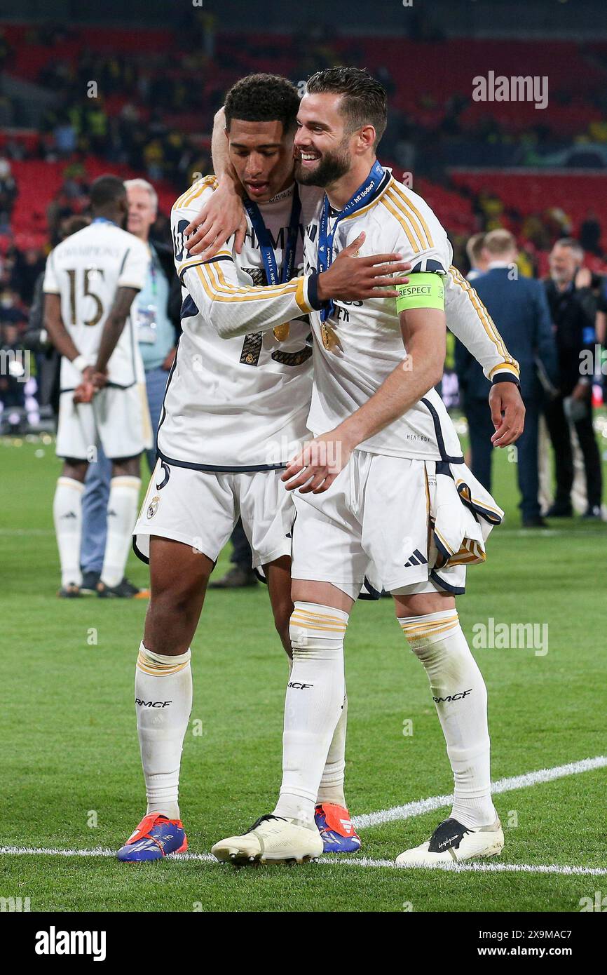 London, UK. 01st June, 2024. Real Madrid midfielder Jude Bellingham (5 ...