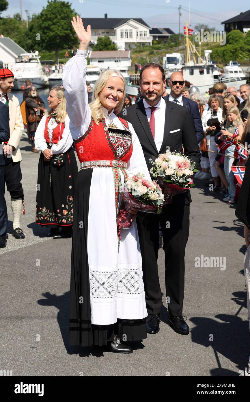 Aunt 20240601. Crown Prince Haakon and Crown Princess Mette-Marit ...