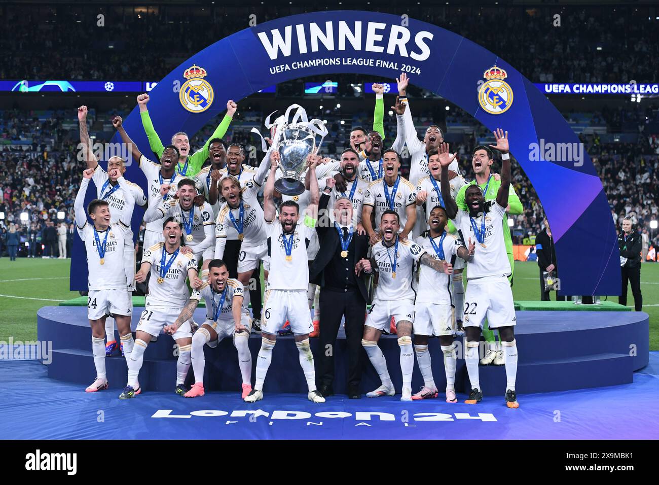 London, Germany. 01st June, 2024. Fussball Champions League Finale ...