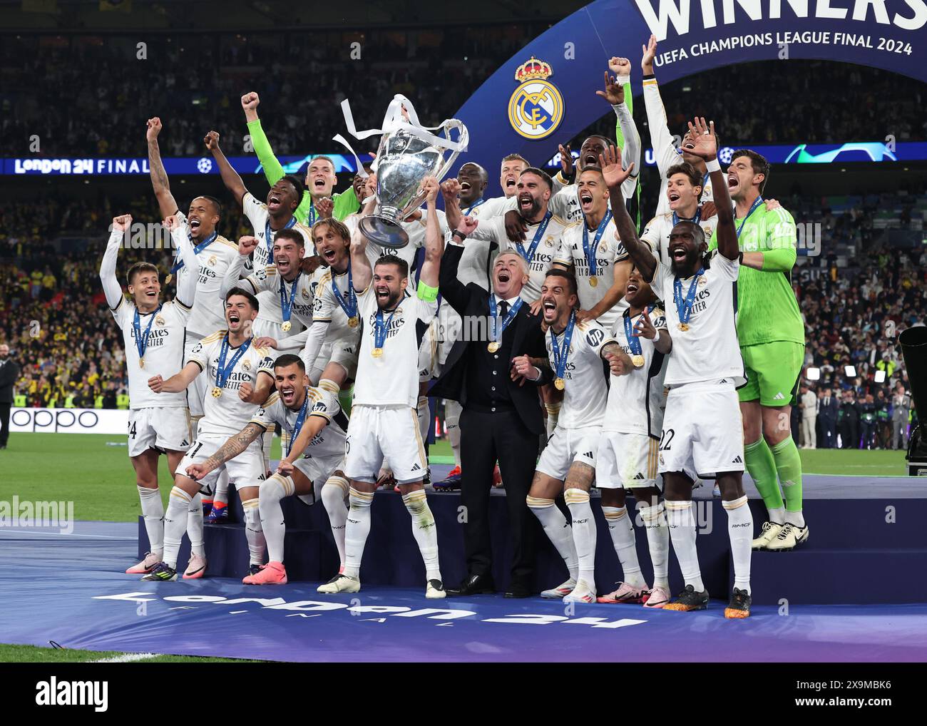 Champions league trophy lift hi-res stock photography and images - Alamy