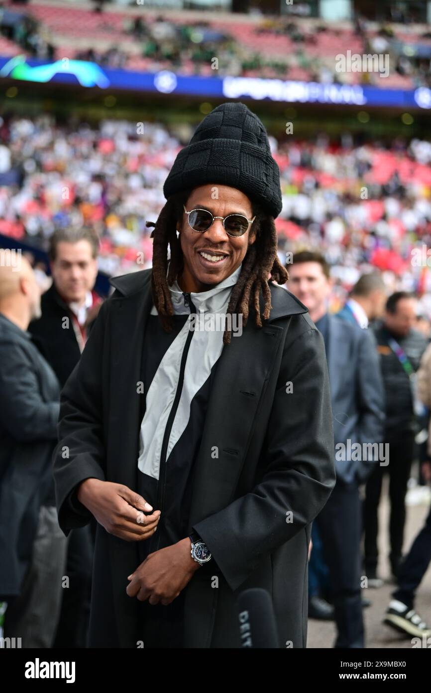 London, UK. 01st June, 2024. The American rapper Jay-Z seen at the 2024 ...