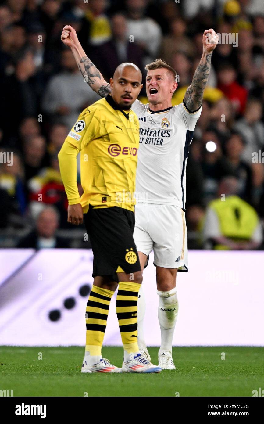 London, UK. 01st June, 2024. Soccer: Champions League, Borussia ...