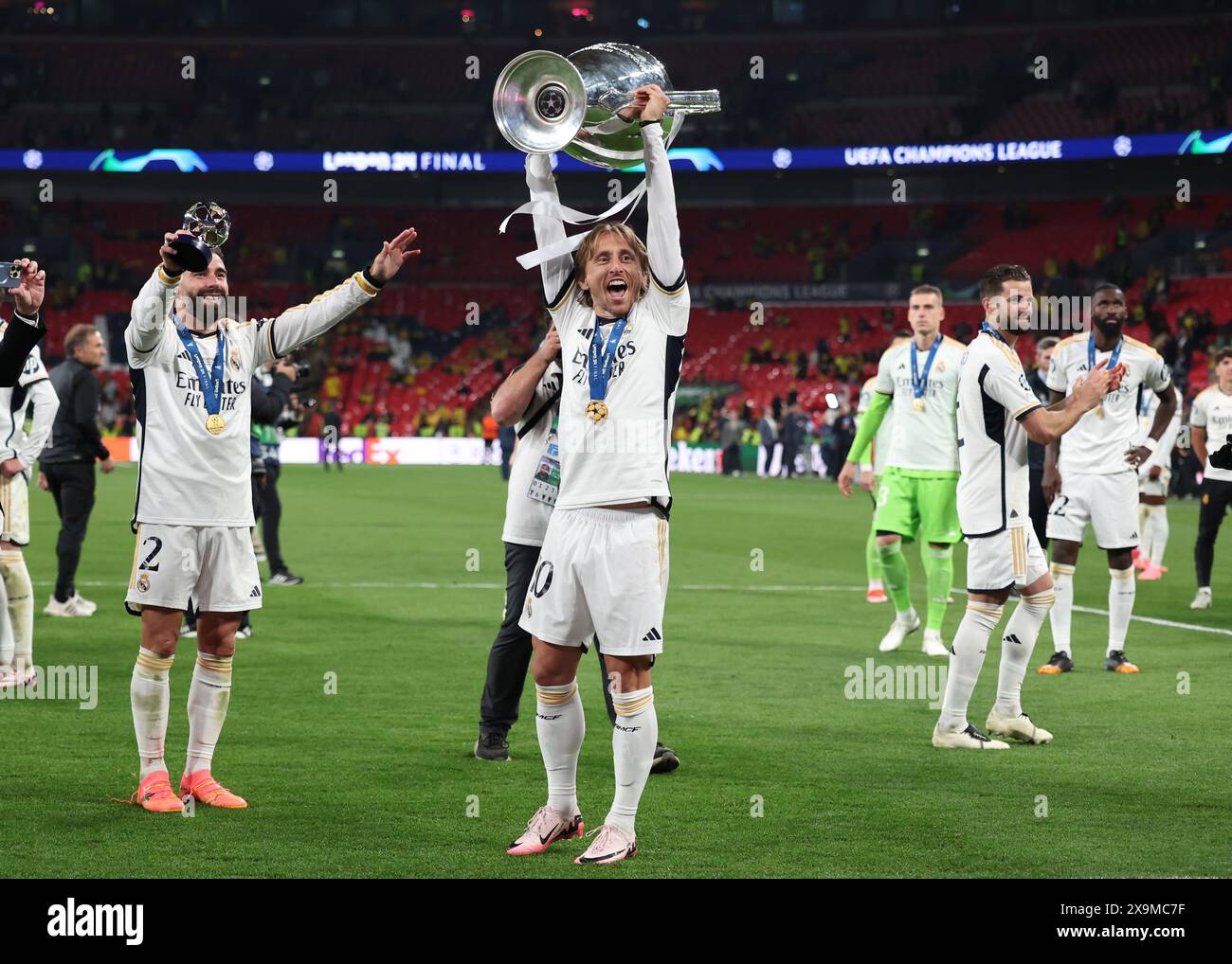 Modric trophy uefa hi-res stock photography and images - Alamy